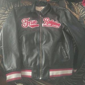 True Religion | Jackets & Coats | True Religion Vegan Leather Jacket ...
